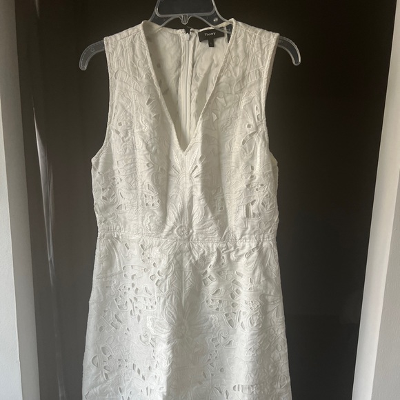 Theory | Dresses | Theory White Dress | Poshmark